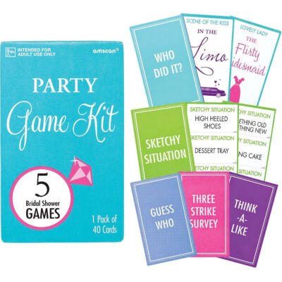 Bridal Shower Card Game Kit 40ct | eBay