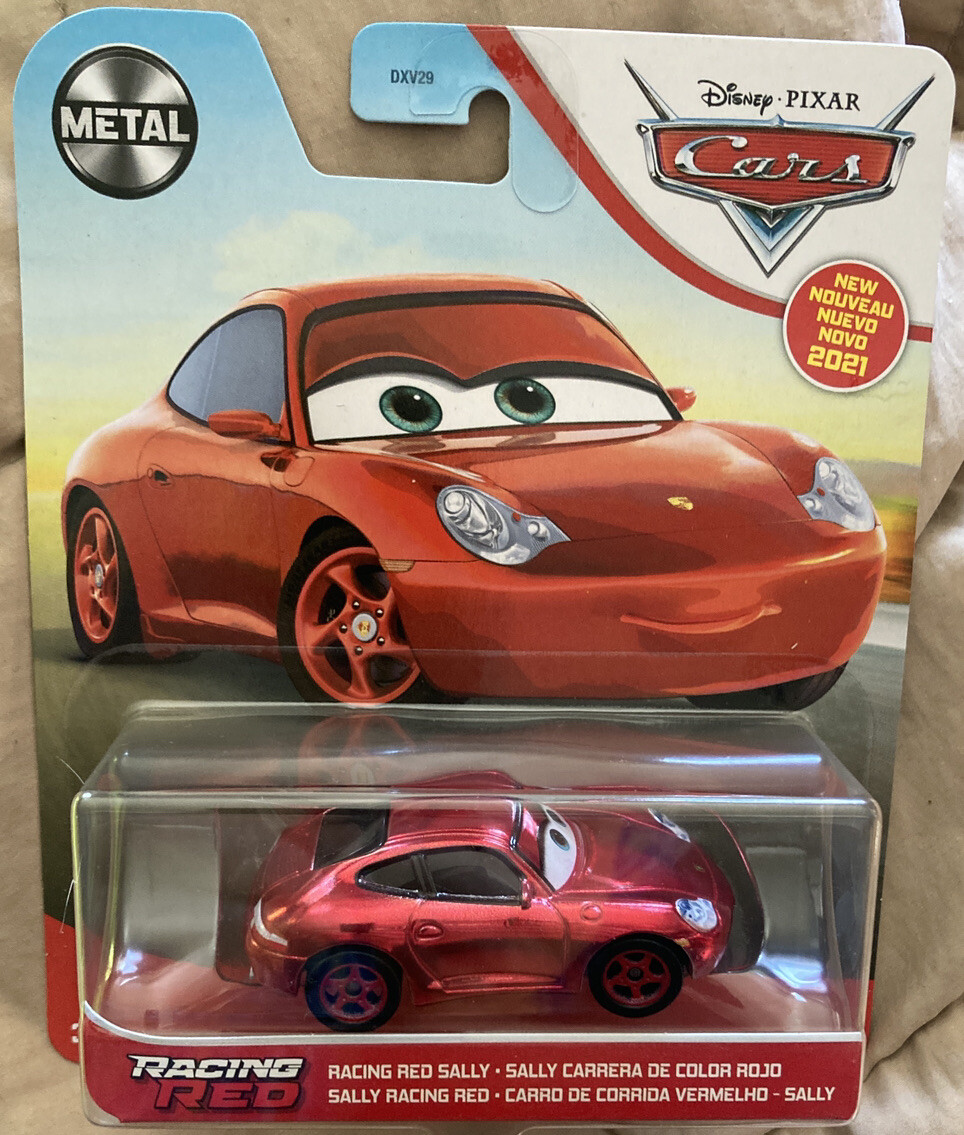 Disney Pixar Cars Metal Series 2021 Racing Red SALLY Porsche Chase