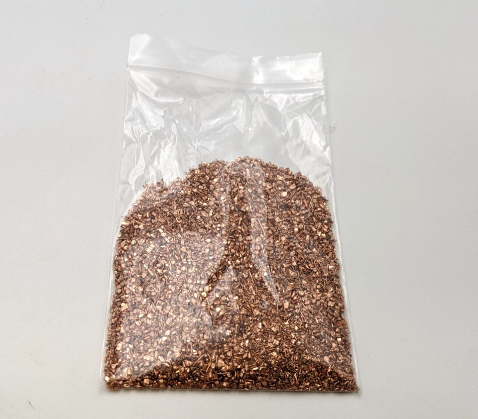 0.5lb Granulated Copper Shavings Bare Bright CU Material Craft Orgone ...