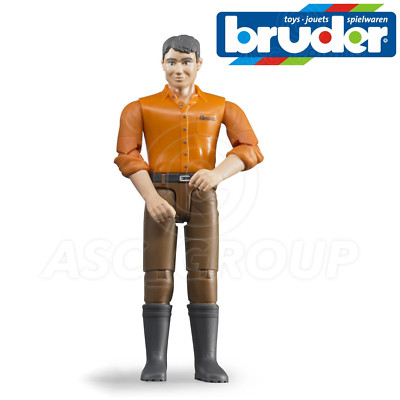 Bruder Toys 60007 Man Driver Figure for 1:16 Scale Toy Models with ...