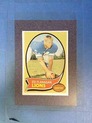 JY37) 1970 Topps #11 ED FLANAGAN Detroit Lions NRMT | eBay