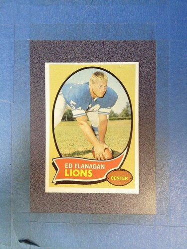 JY37) 1970 Topps #11 ED FLANAGAN Detroit Lions NRMT | eBay