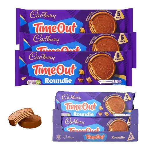 Cadbury Time Out Roundie Pack Milk Chocolate 150g Treat | eBay UK