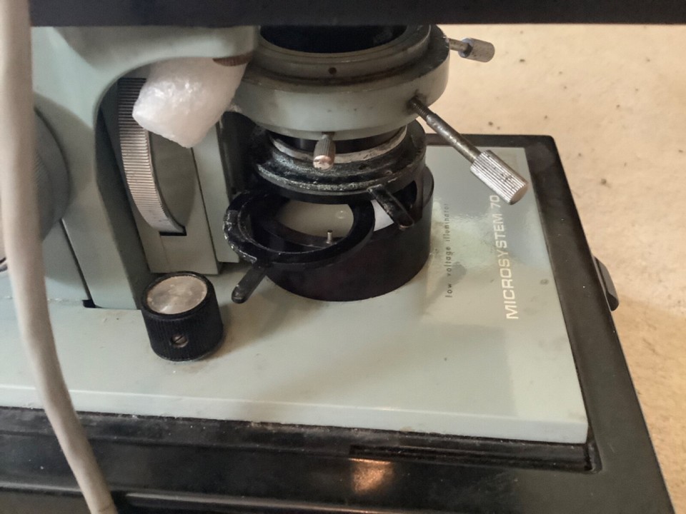 Watson Microsystem Model 70 Microscope vintage electric powered | eBay