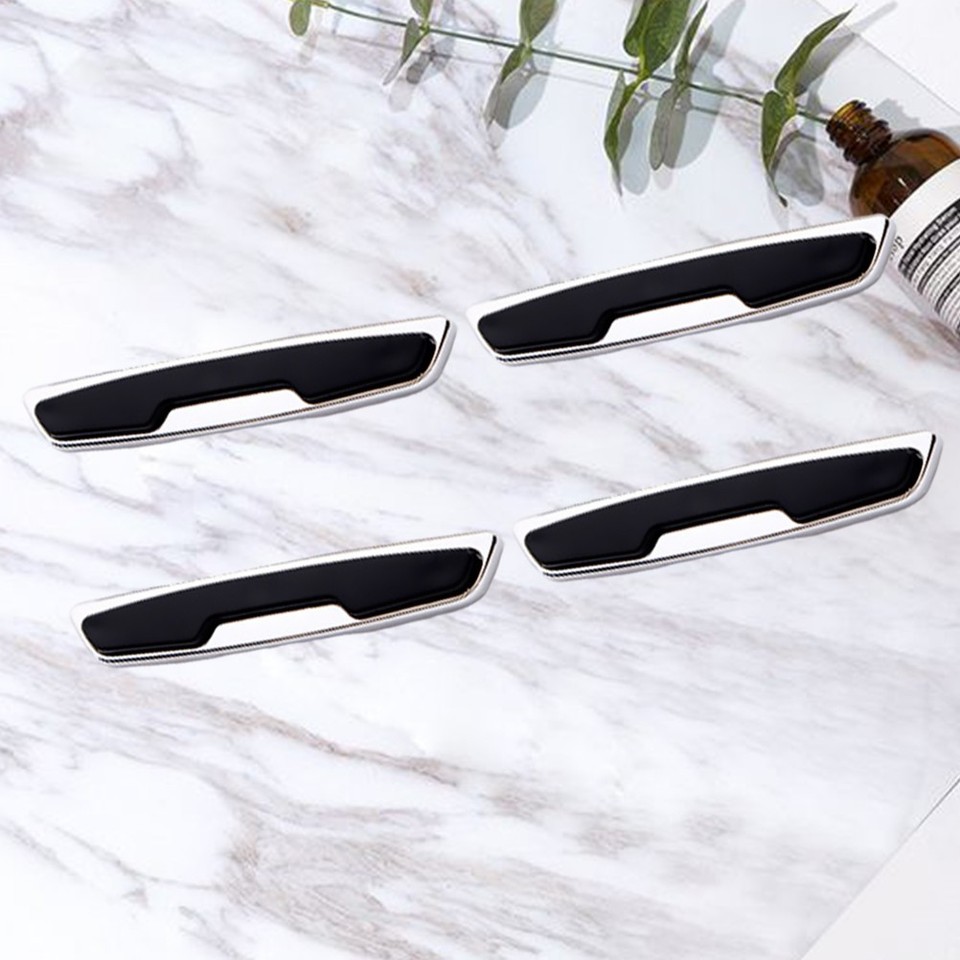 4 Pcs Car Door Sill Protector Stickers Anti-collision Corner Guard ...