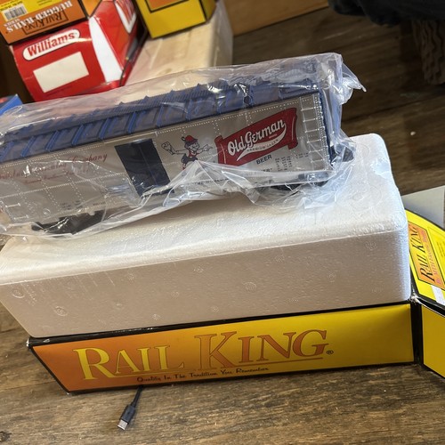 MTH Railking 30-7853 Old German Beer Reefer Car - NIB - O Gauge - 2002 ...