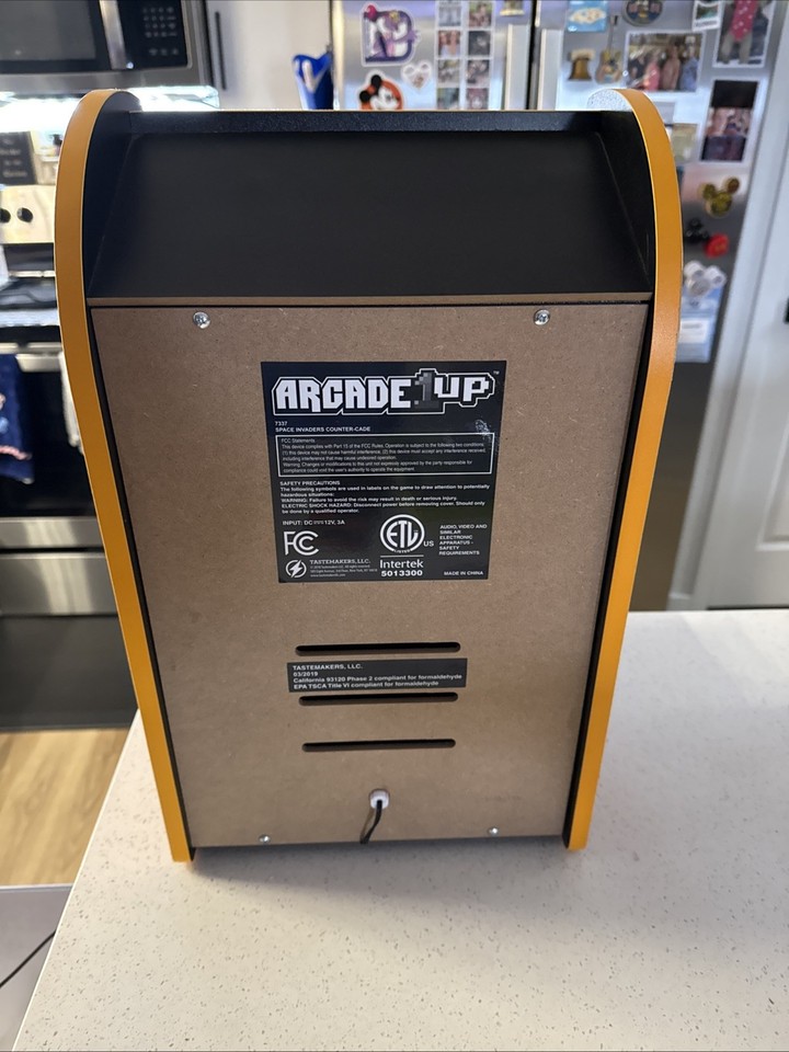 Arcade 1up Space Invaders Countercade Counter Cade Machine Tested ...