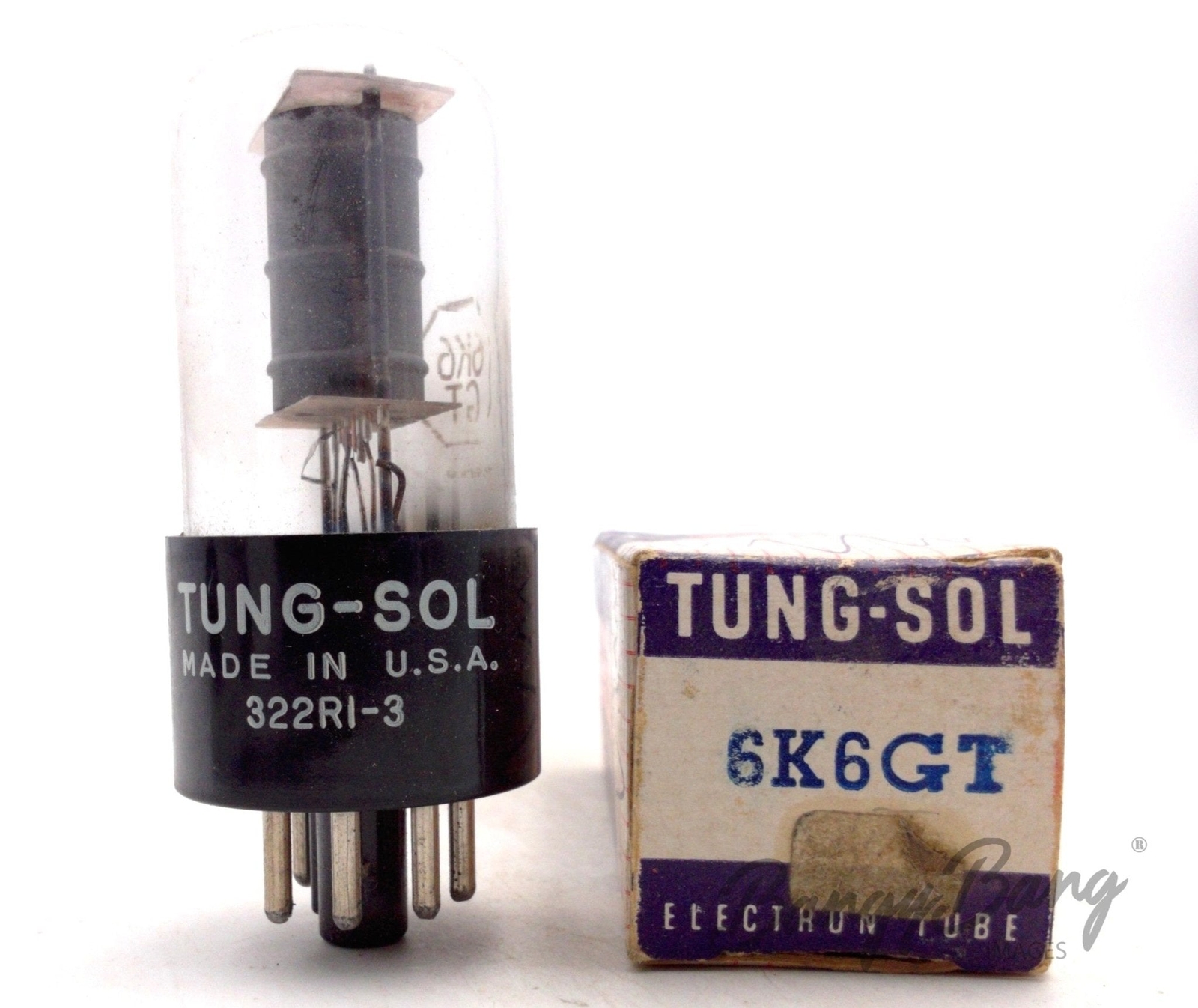 Tung-Sol 6K6GT/VT152/CV1940 Audio Output Pentode Audio Vacuum Tube ...