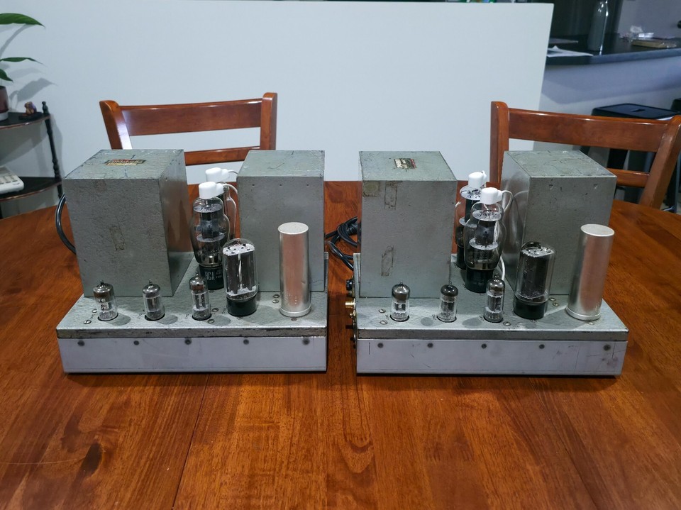 Western Electric/McIntosh A116 Monoblock Valve Amplifiers - FULLY ...