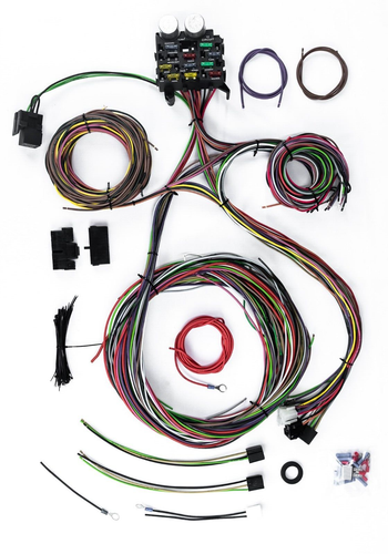 Hot Rod EAZY 12 Circuit Wiring Harness Painless To Fit - Ford, Chev ...