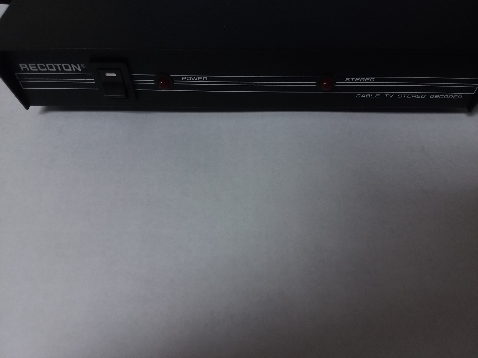 RECOTON CABLE TV STEREO DECODER M-8616727 | eBay