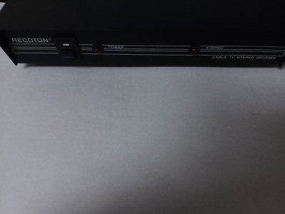 RECOTON CABLE TV STEREO DECODER M-8616727 | eBay