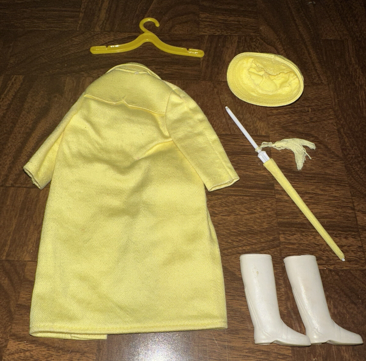 Vintage Mattel Barbie Rain Coat 949 Stormy Weather Outfit No Doll | eBay