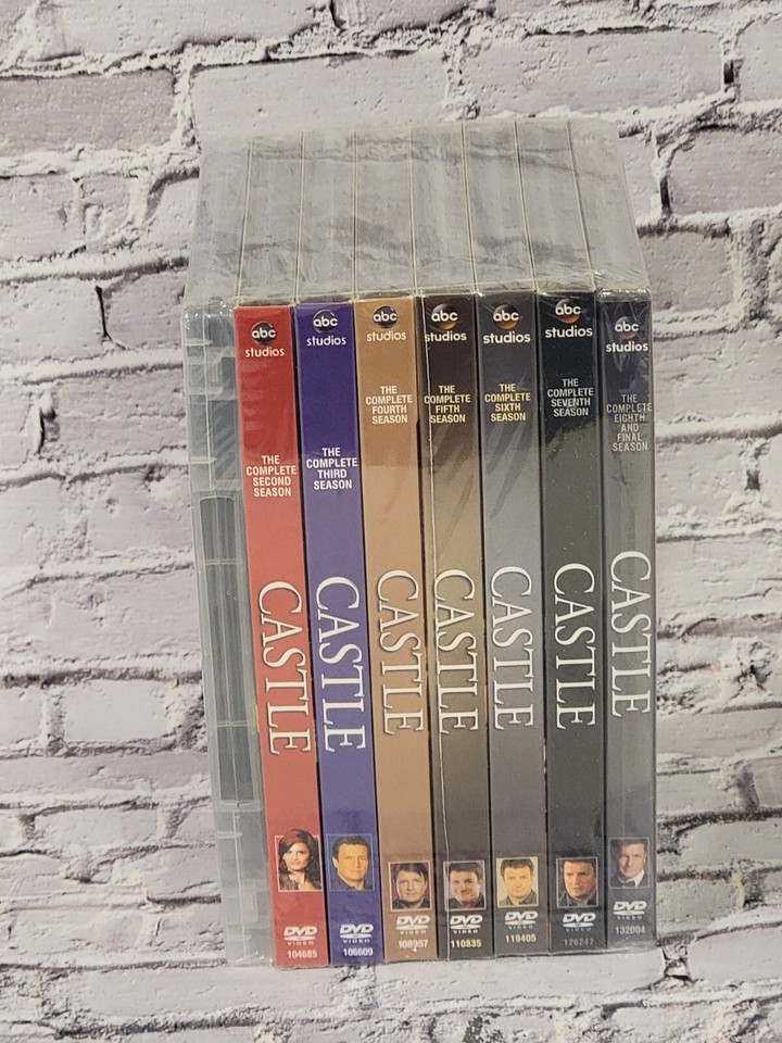 CASTLE: THE COMPLETE SERIES Seasons 1-8 ( DVD SET ) Brand New & Sealed ...