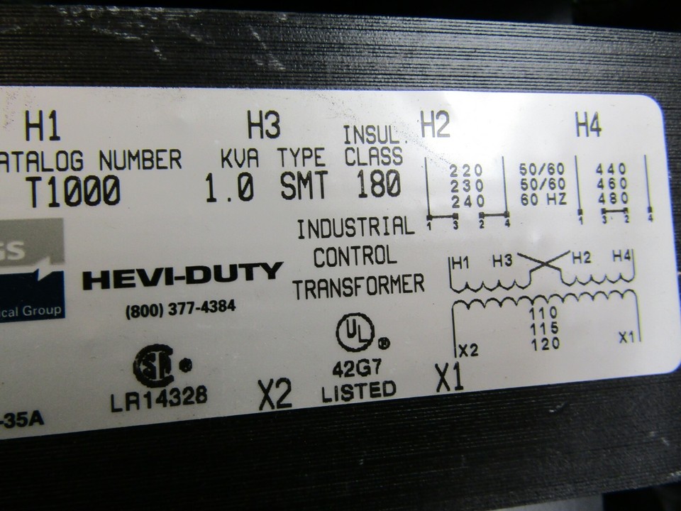 EGS T1000 KVA 1.0 Type SMT Transformer | eBay