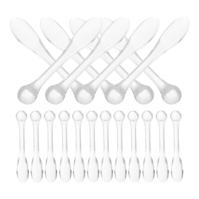 50PCS Makeup Spatulas Skin Care Cosmetic Spoons Women Face Cream ...