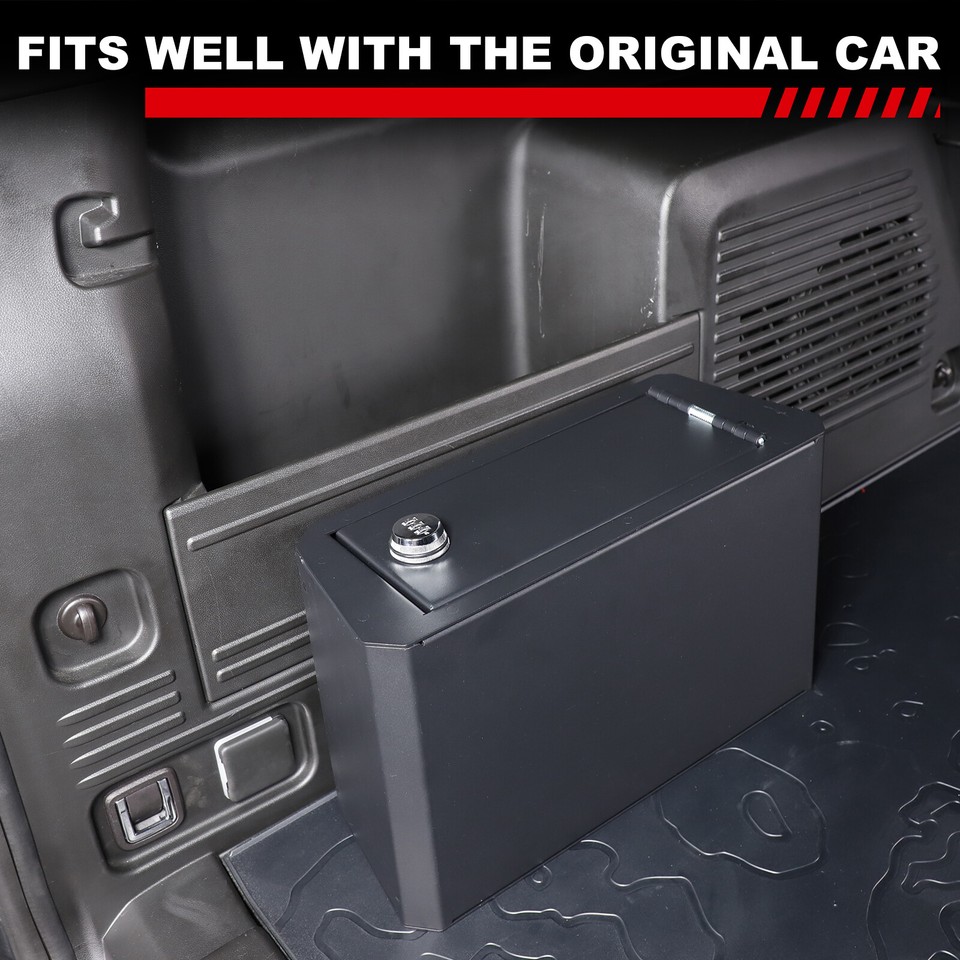 Rear Trunk Side Vault Safe Box Cargo Storage Lock Box For Hummer EV SUV ...