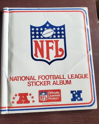 Vintage 1983 NFL Sticker Album by Imperial Toy Corporation | eBay