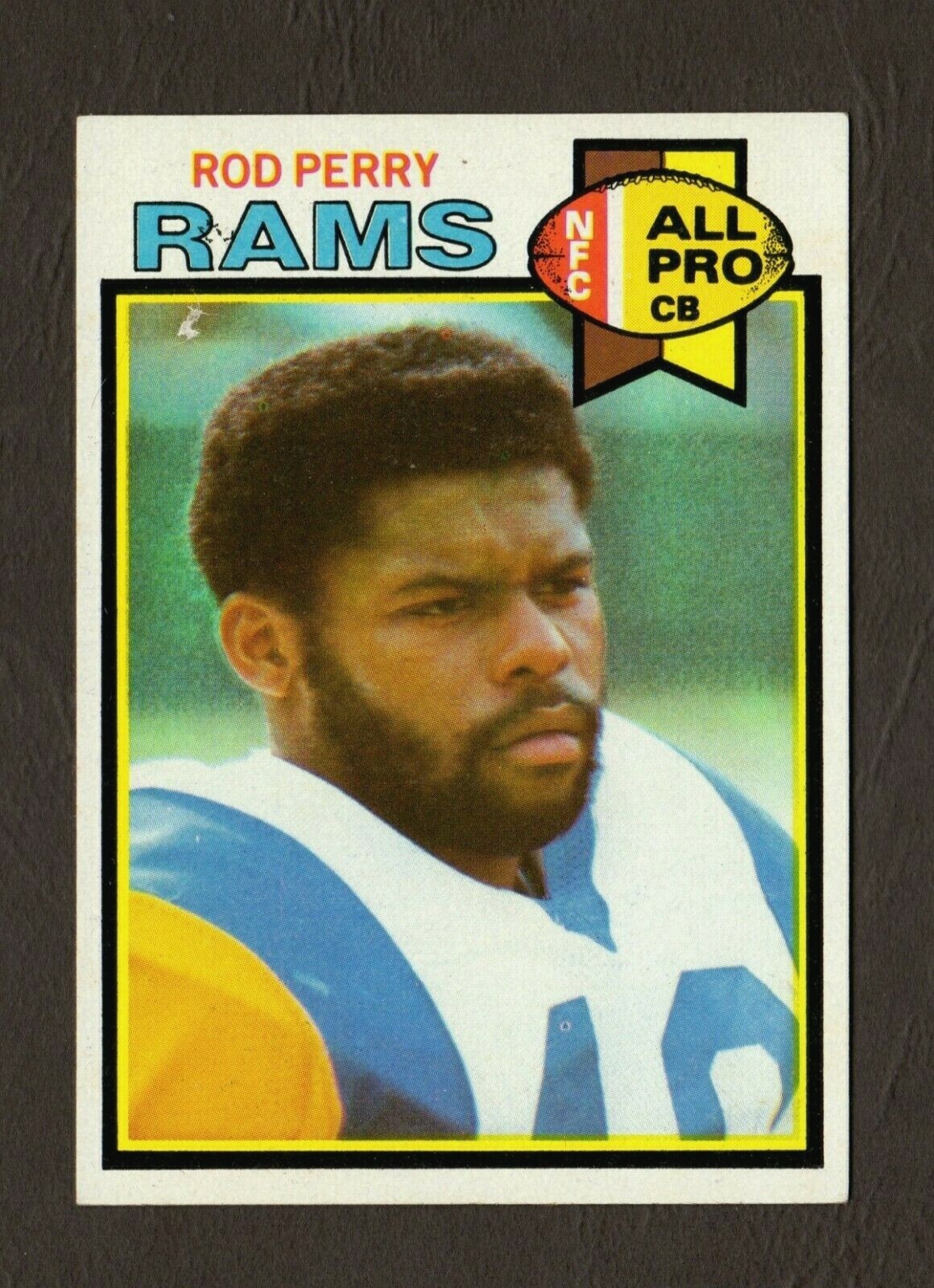 1979 Topps Football Card #106 Rod Perry - Los Angeles Rams | eBay
