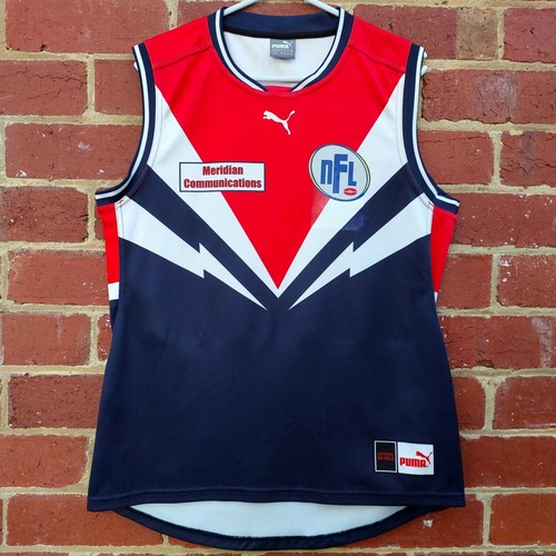 PLAYER ISSUE Puma #51 Darebin Falcons NFNL AFL Football Guernsey Jersey ...