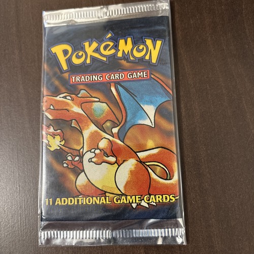 1999 Pokémon CHARIZARD *DARK* Art Base Set Unlimited Booster Pack ...
