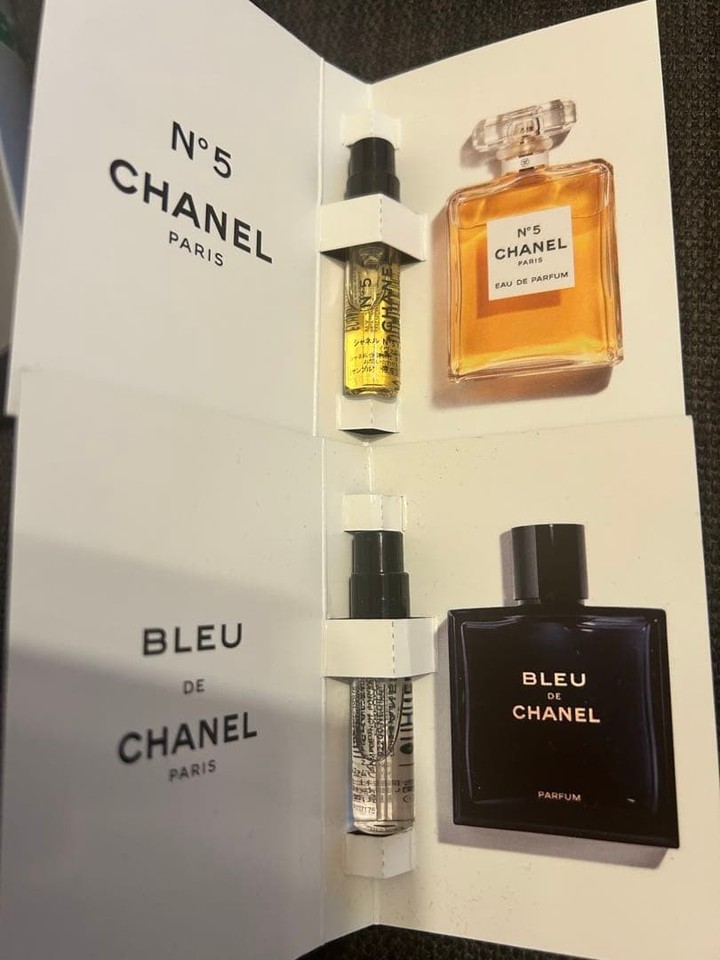 Chanel Bleu de Chanel Parfum & N°5 Eau de Parfum 1.5ml Sample Set | eBay