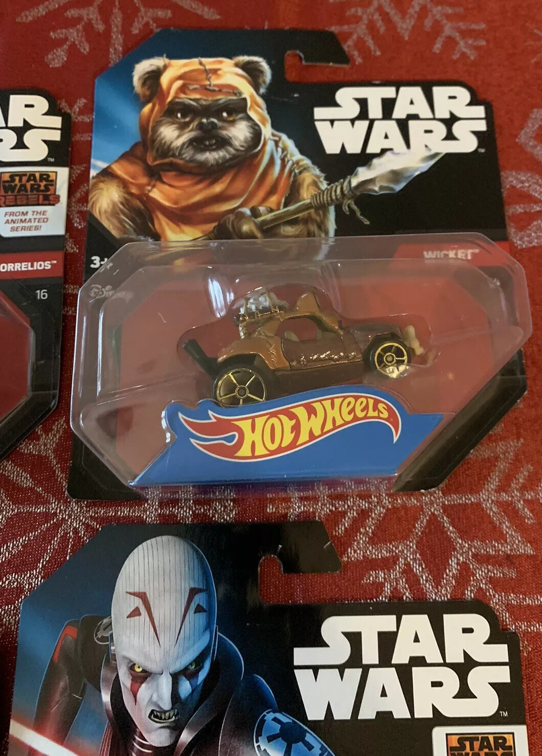 6 Hot Wheels Star Wars Inquisitor Kylo Ren Darth Vader Darth Maul ...