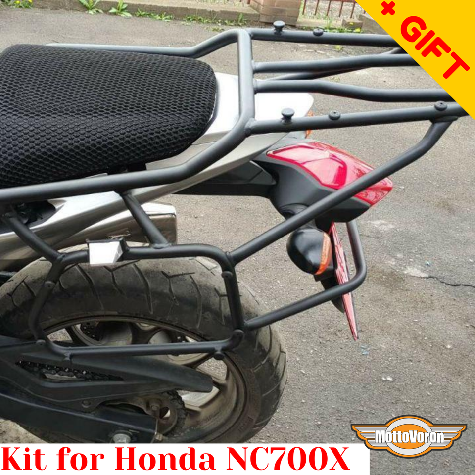 For Honda NC700X Engine guard NC 700 X Luggage rack system NC700XA Kit ...