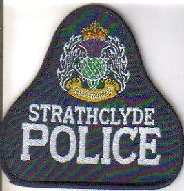 British STRATHCLYDE POLICE Bellshaped Bobbies Patch | eBay