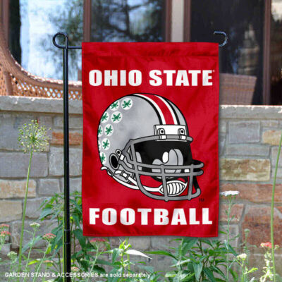 Ohio State Buckeyes Football Helmet Garden Flag and Yard Banner | eBay