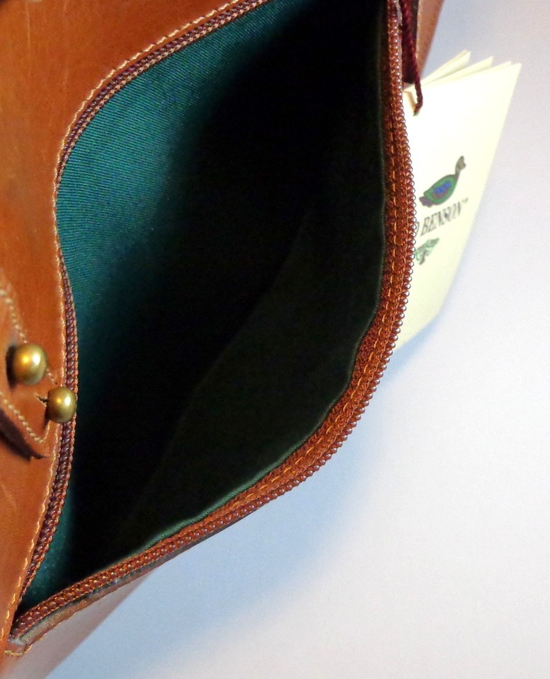 Ted Benson Leatherware Collection Shoulder Bag Made in Italy | eBay