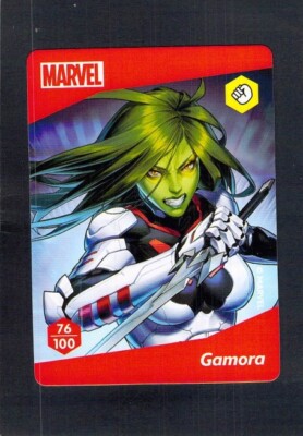 I4119 Disney Wonders 100 card #76 Gamora | eBay