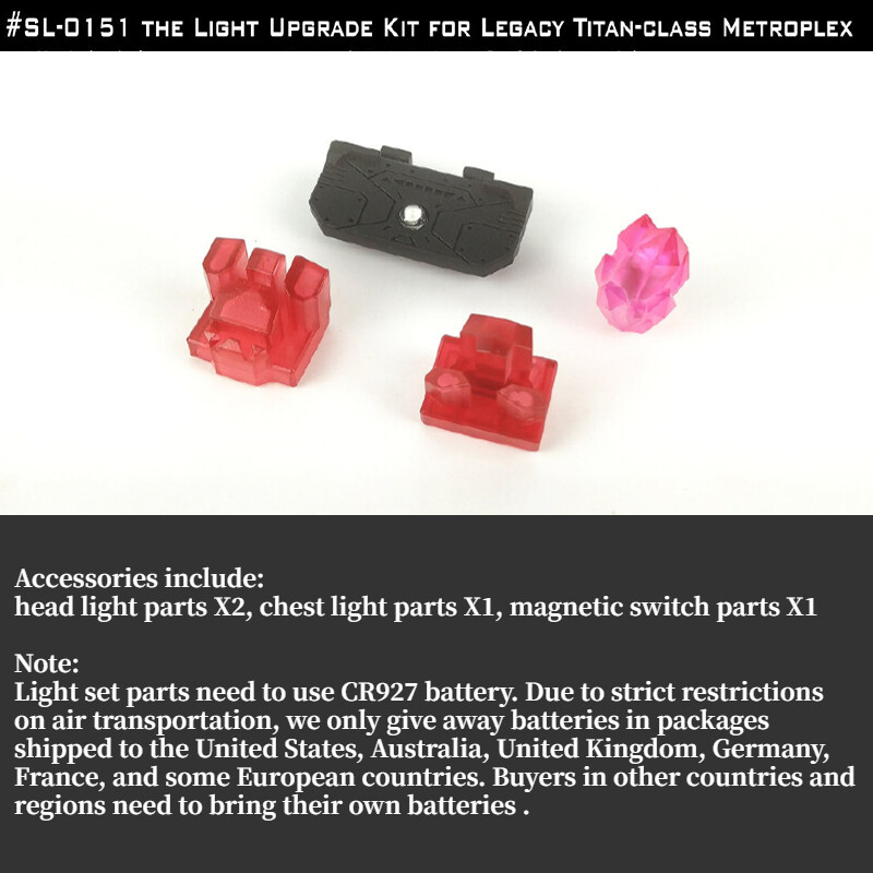 Shockwave Lab SL-150/SL-151 Weapon Light Upgrade Kit For Legacy Titan ...