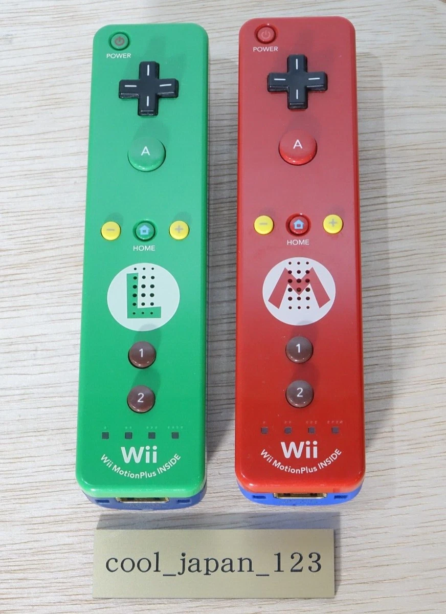 Nintendo Wii Remotes Motion Plus Mario Bowser Peach And, 54% OFF