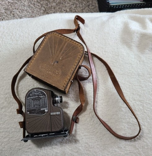 Vintage UNIVEX 1939 Model A8 Cine Video Camera 8mm W/case | eBay