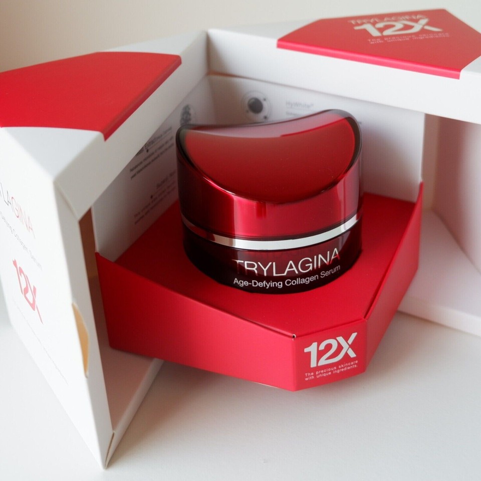 30g Trylagina Age-Defying Collagen Serum 12X Anti-Aging Wrinkle + Free ...