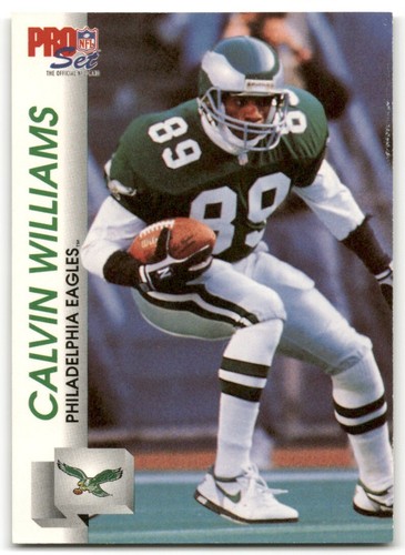 1992 Pro Set Football Card Calvin Williams #616 Philadelphia Eagles | eBay