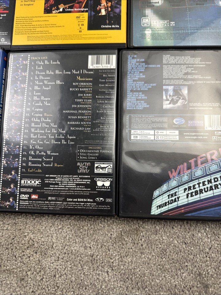 Mixed Lot Of 13 - Classic Rock & Blues Music Live Concert DVDs | eBay