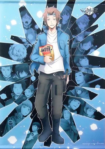 Tapestry Jin Yuichi B2 World Trigger Border Akihabara Radio Hall Branch Goods | eBay