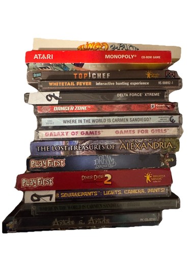 pc cd-rom game lot | eBay
