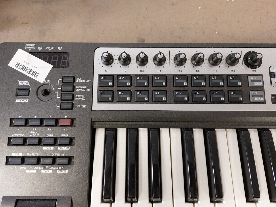 Roland EDIROL keyboard PCR-300 synthesizer Confirmed Operation untested ...