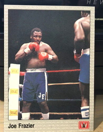 1991 All World Boxing - #90 Joe Frazier (RC) | eBay