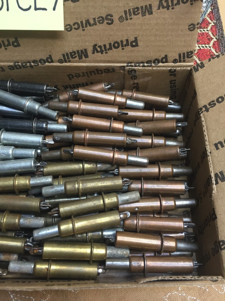 120 Sheet Metal Spring Clecos used sizes 3/32, 1/8, 5/32, 3/16 (SPCL9 ...