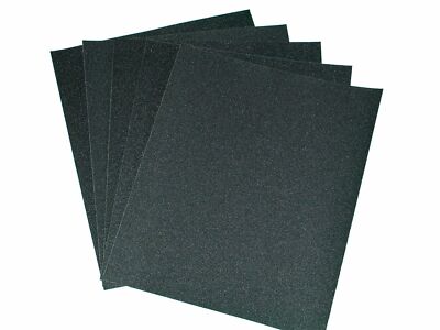 Wet and Dry paper Pack of 10 sandpaper grades 400, 600, 800, 1000, 1200 ...