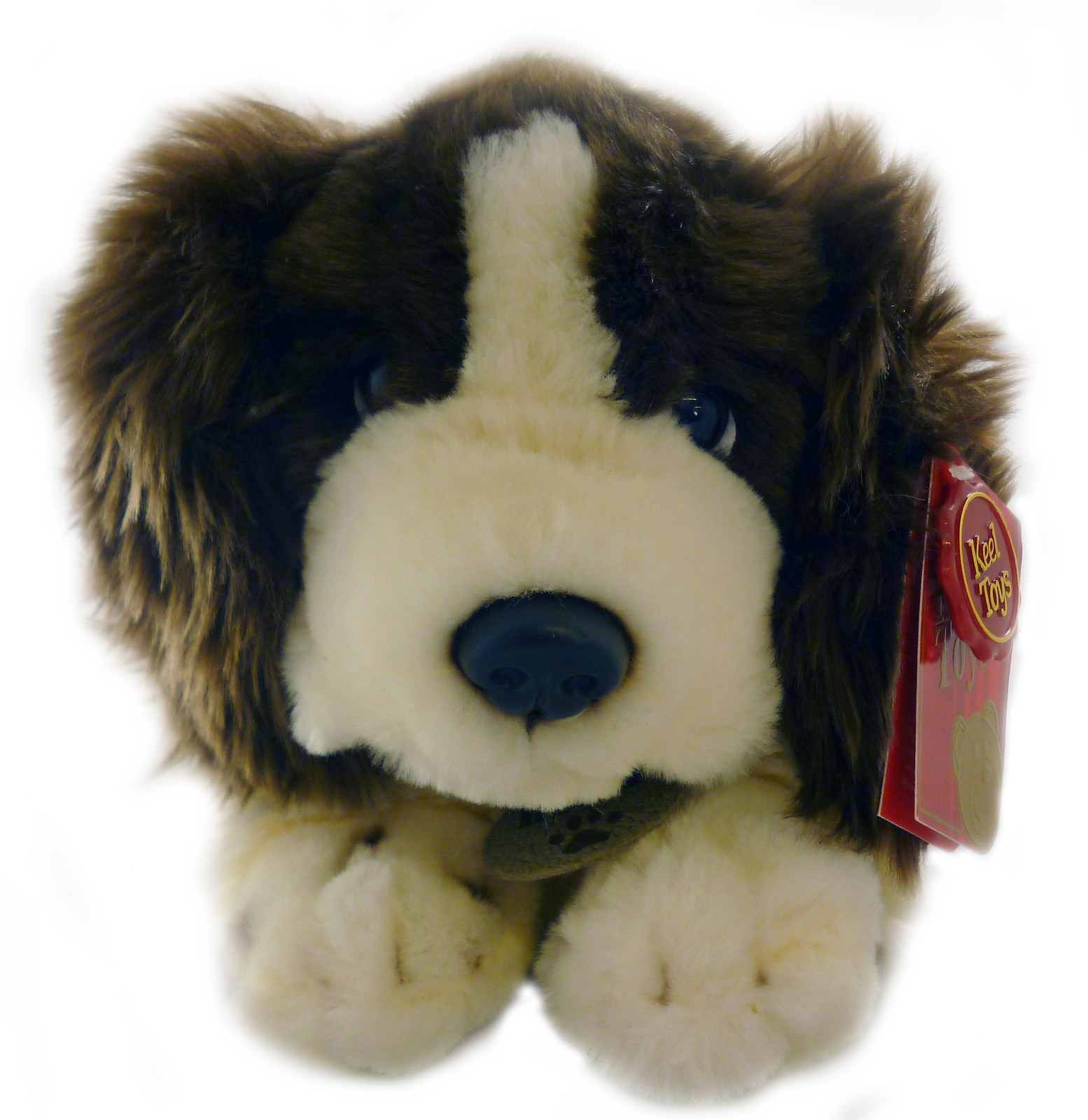 35cm Keel Toys EXCLUSIVE! Brown & White Spaniel Soft Toy Dog 'HONEY ...