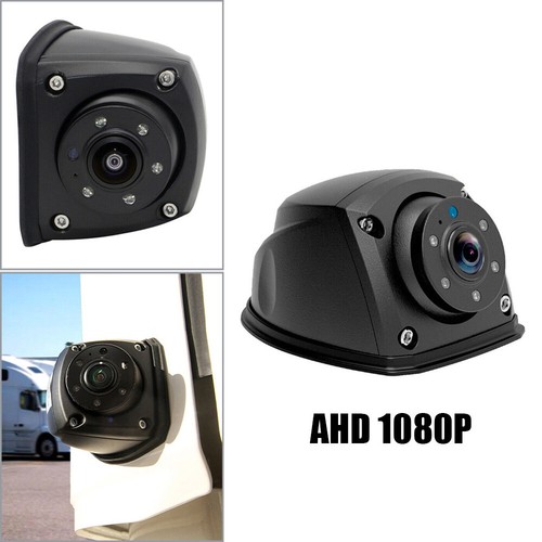 4PIN Forward/Side View Camera CCD Colour IR LEDs Waterproof 9-15v Truck ...