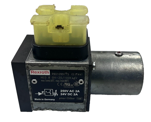 R901099775 Rexroth Pressure Switch HED 8 OH 20/100 sub base mounted | eBay