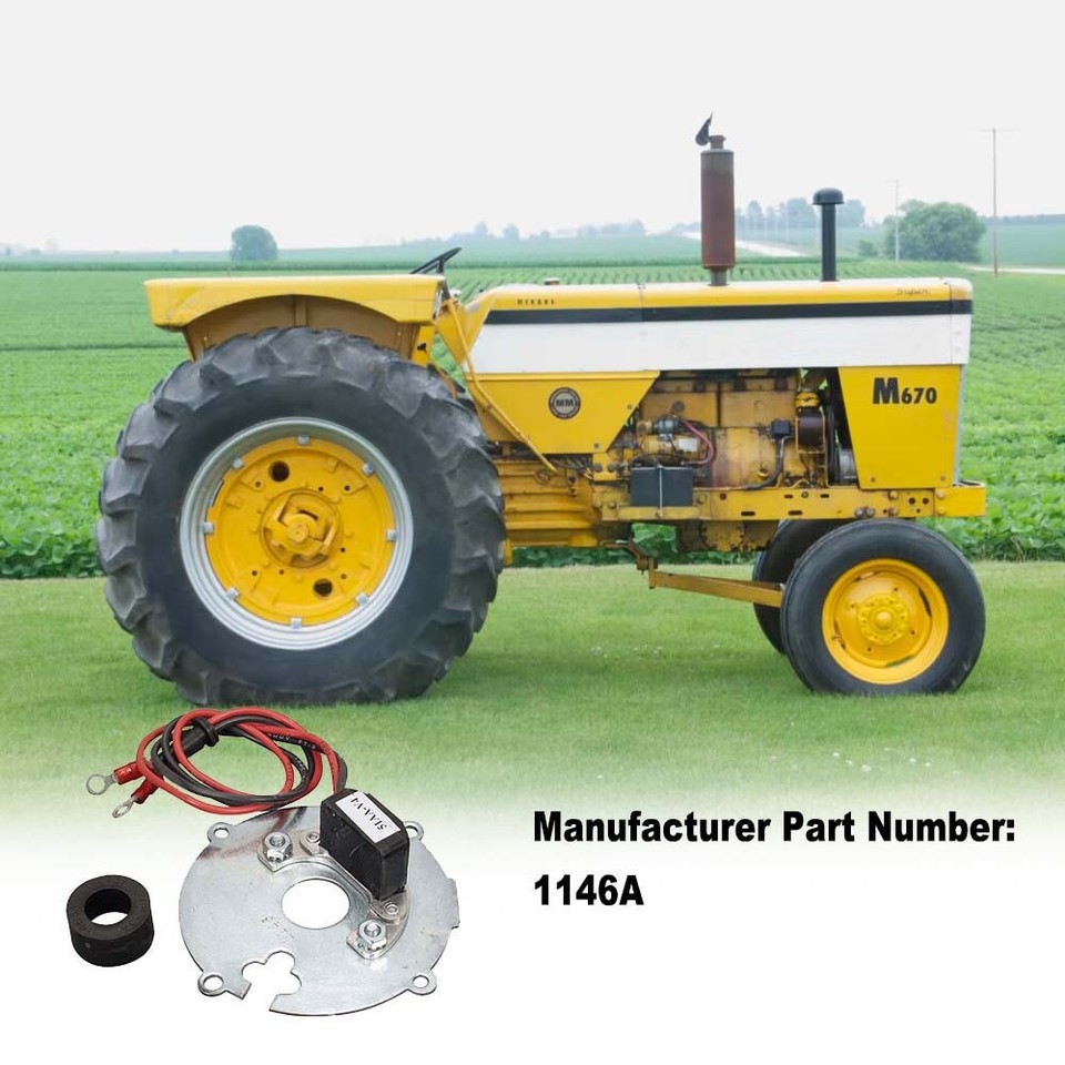 1146A Ignitor Ignition Kit Delco 4Cyl Distributor FOR Mercruiser 140 ...