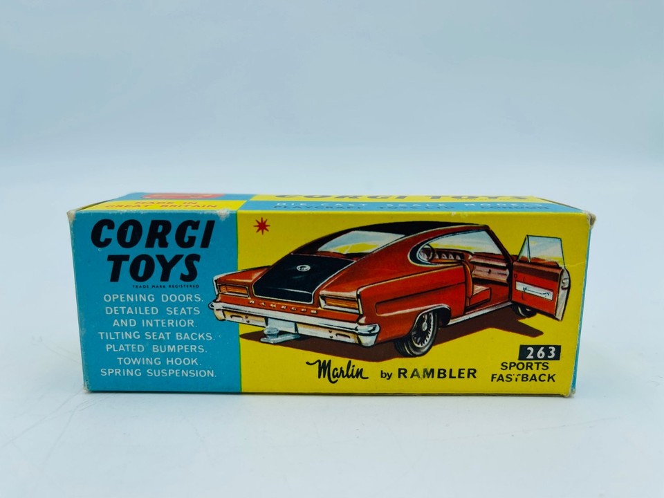 CORGI TOYS 263 Marlin by RAMBLER Fastback 1.43 | eBay