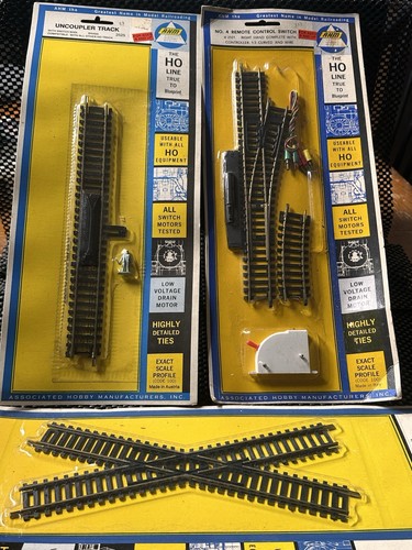 Lot Of 3 HO Line True To Blueprint 30 Degree Crossing, Uncoupler ...